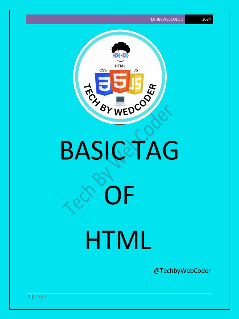 HTML Tag | PDF