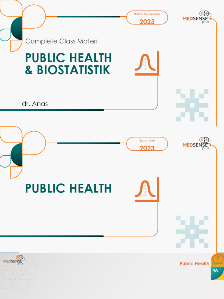 (Coretan Tutor) PH Biostatistik - Complete Class Materi-2 | PDF