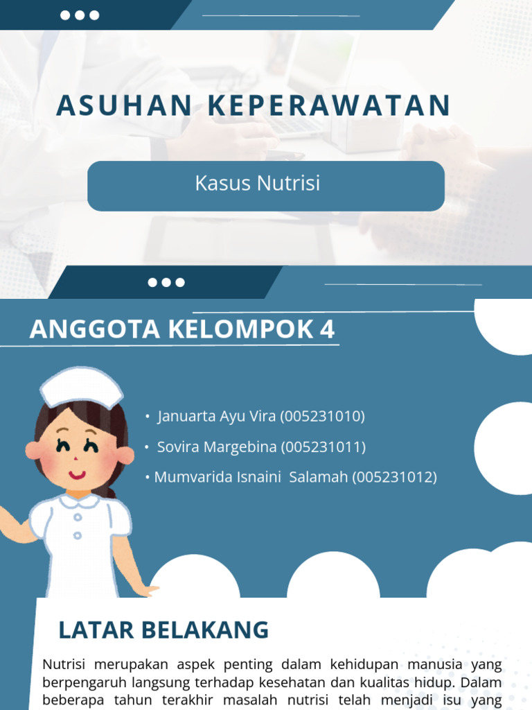 Kasus Nutrisi Kel 4 Fix | PDF