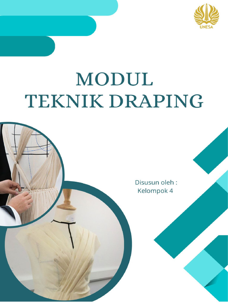 Modul Kursus Draping | PDF