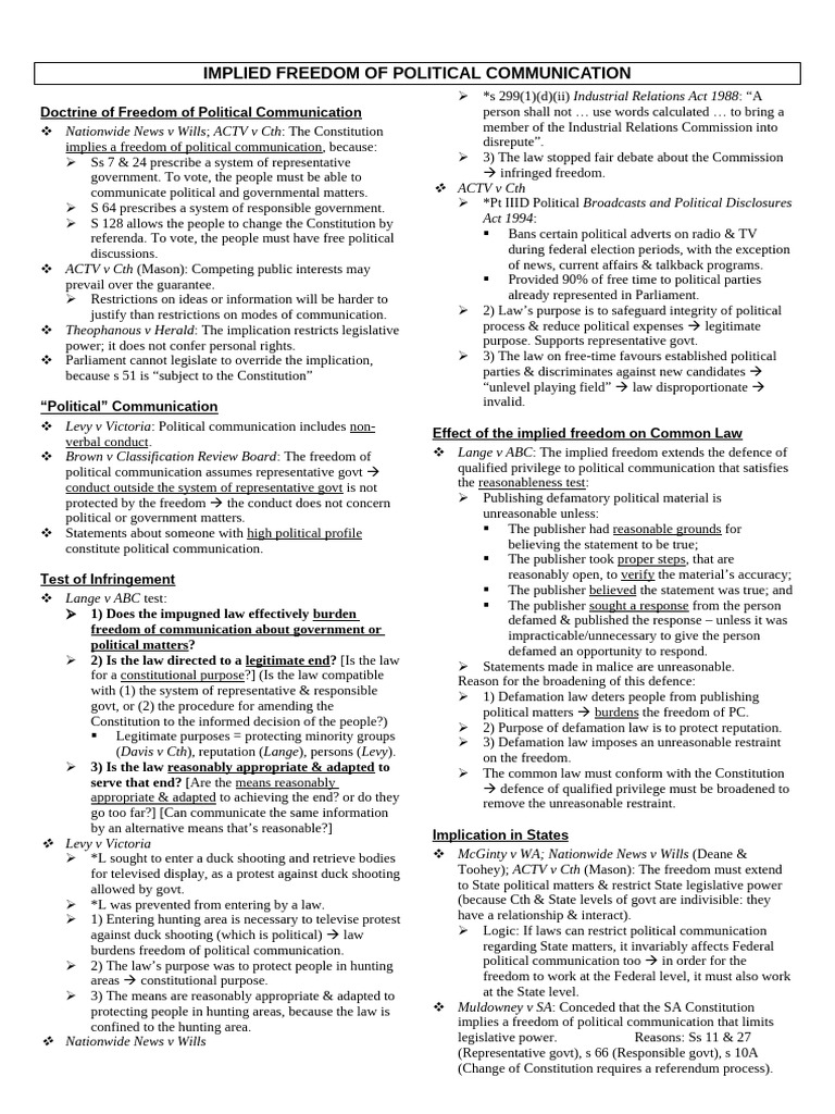 Constitutional Law 2 | PDF
