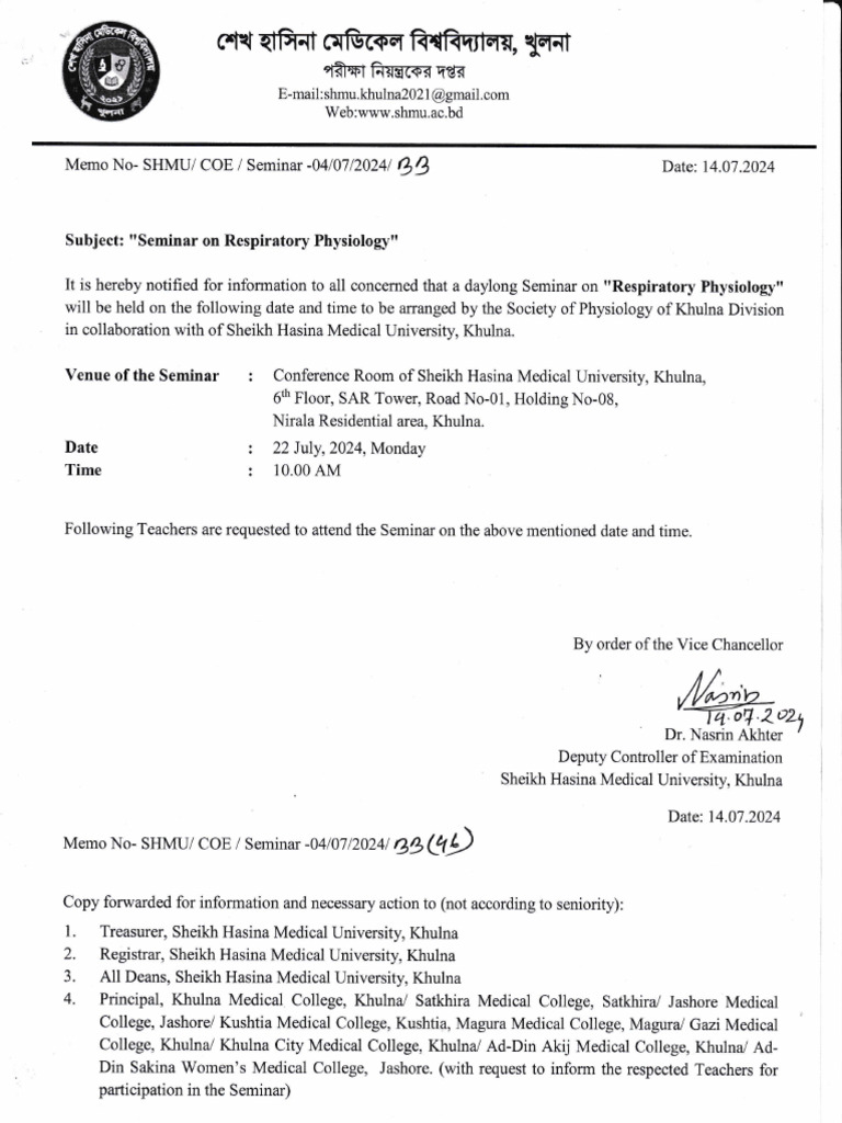 Seminar Notice | PDF