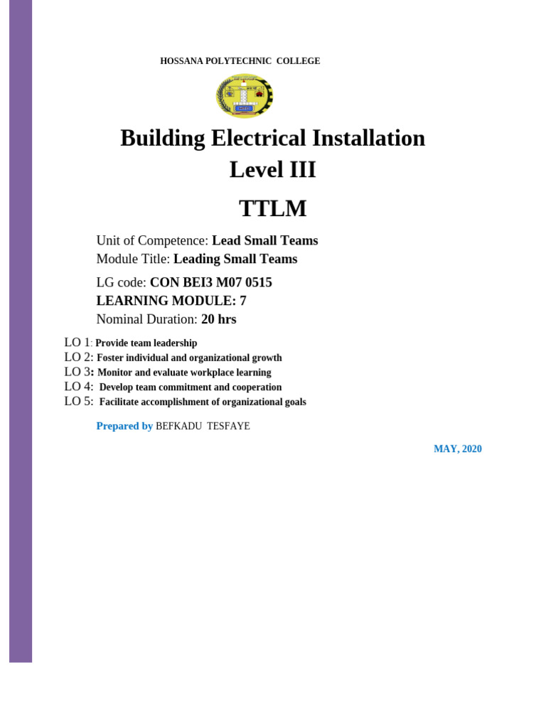 7 lead small team | PDF