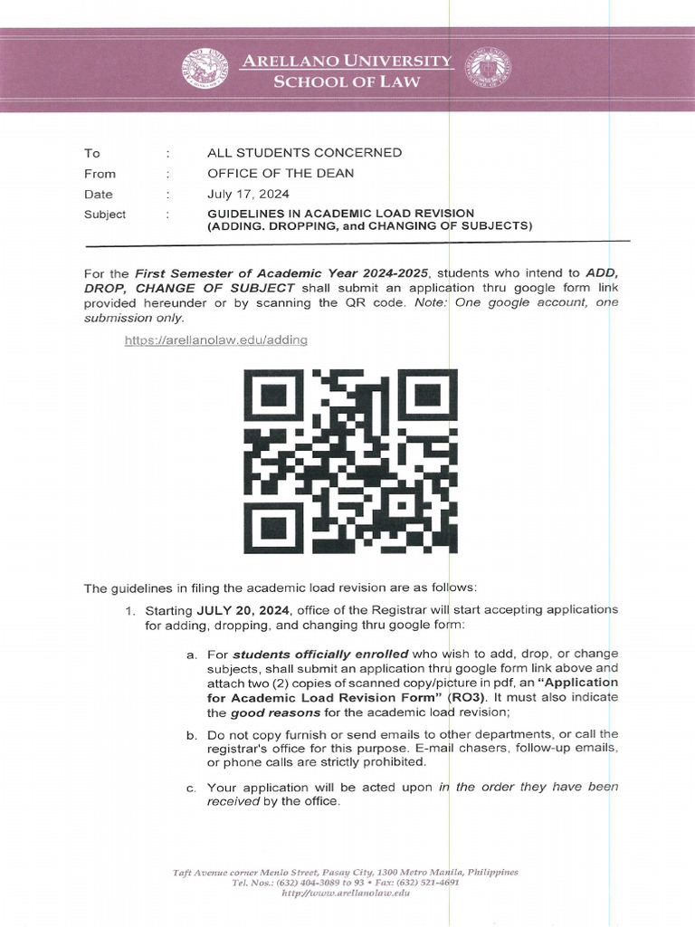 AUSL Academic Load Revision | PDF