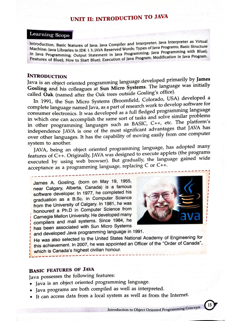 APC 2. - Introduction To Java | PDF