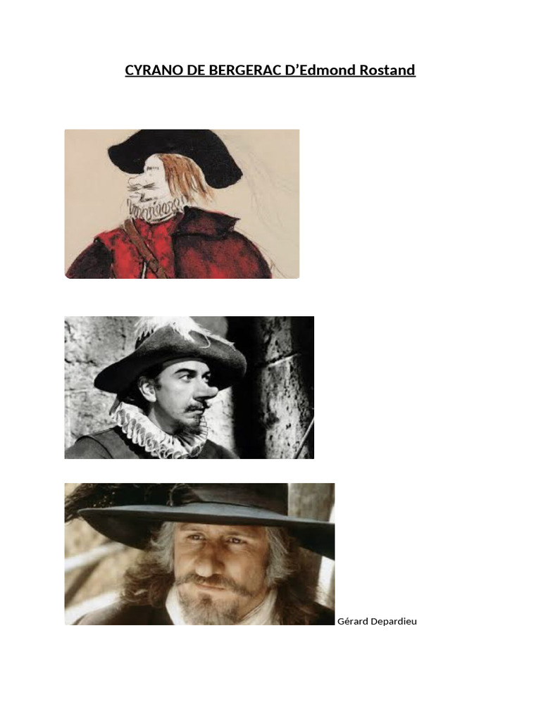 Cyrano de Bergerac | PDF