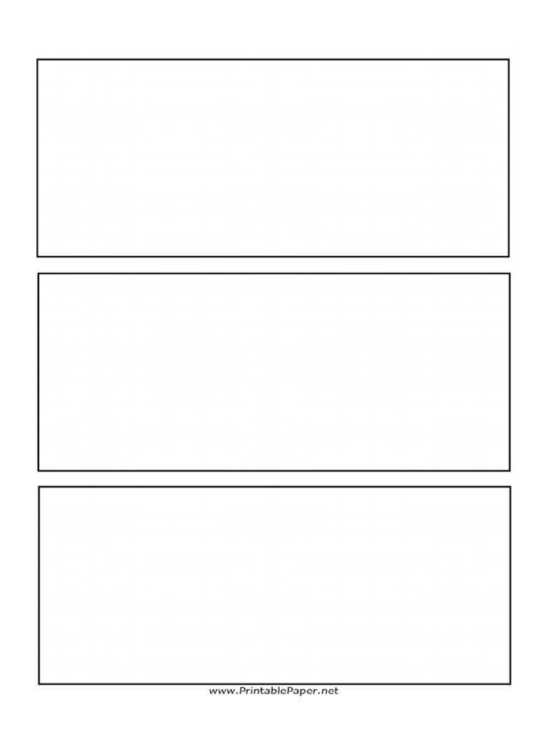 Three Row Comic Page | PDF