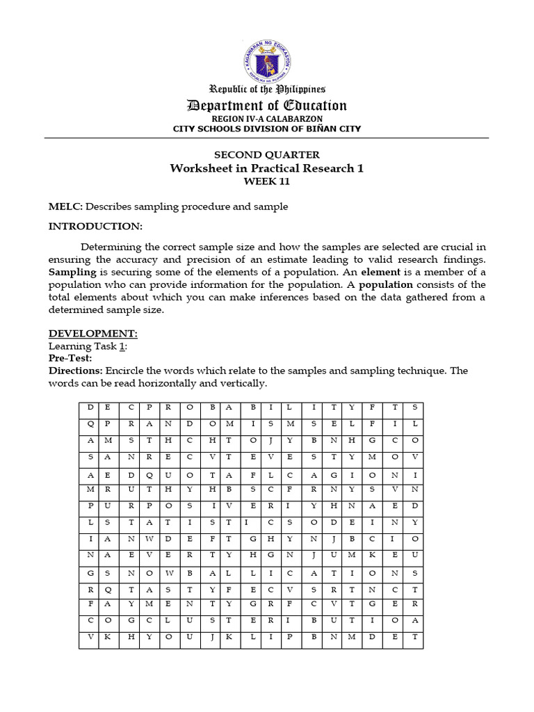 Prac-Res Q2 WK11 | PDF