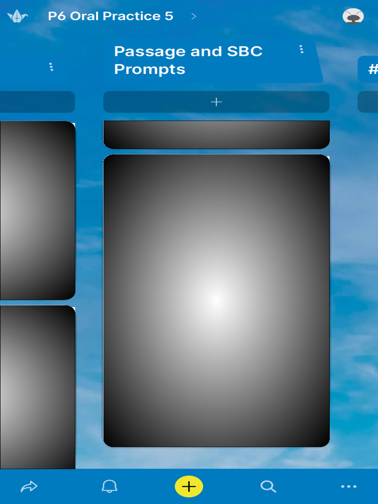 P6 Oral Practice 5 | PDF