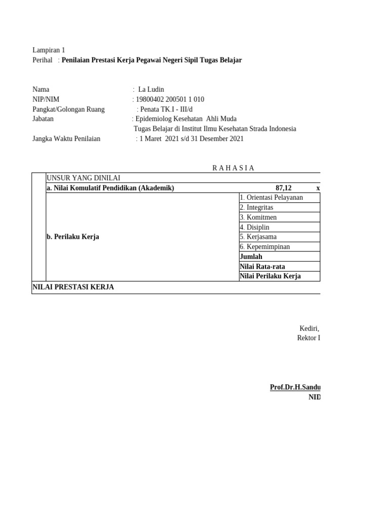 SKP Iik Strada) | PDF