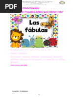 Secuencia Didáctica FABULAS | PDF | Fábula | Maestros