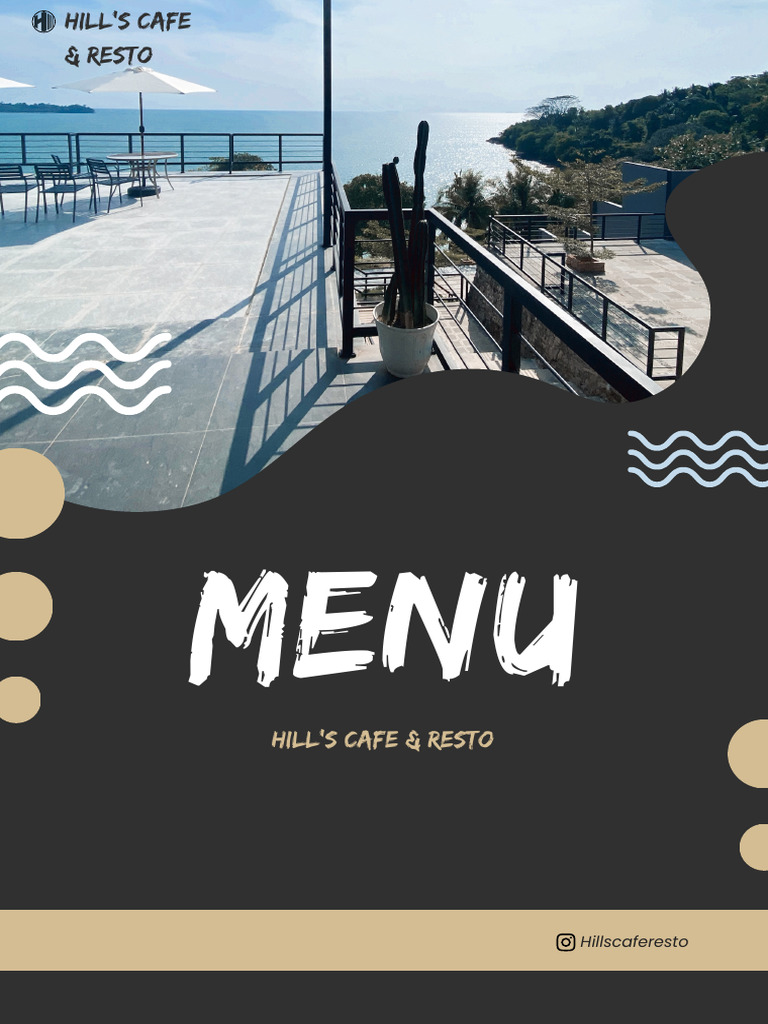 Menu Hills Cafe & Resto | PDF