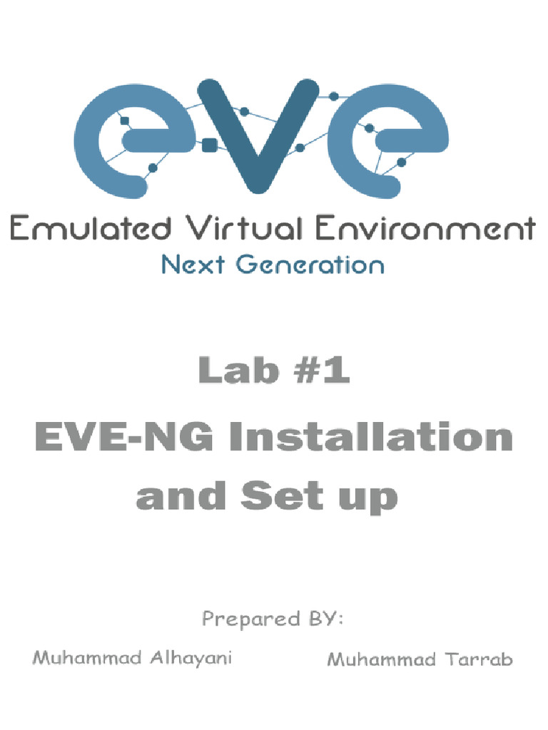 Lab1 EVE-NG Setup | PDF