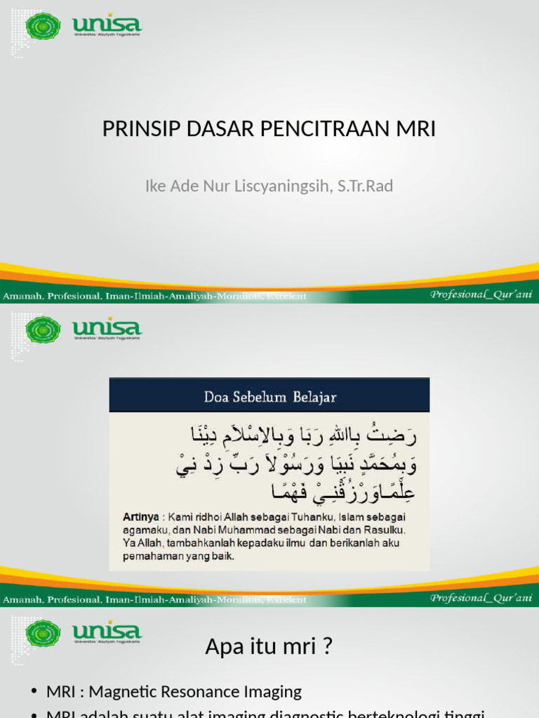 TM 2 Modul MRI | PDF