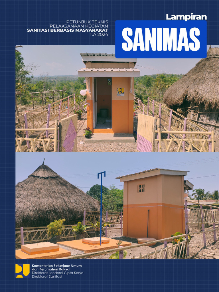 Lampiran Petunjuk Teknis Kegiatan Sanimas 2024 - Final | PDF