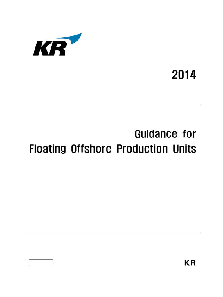 Guidance For Floating Offshore Production Units | PDF