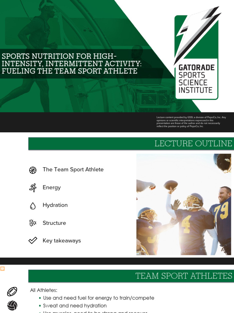 FINAL - Sports Nutrition Principles For High-Intensity, Intermittent ...