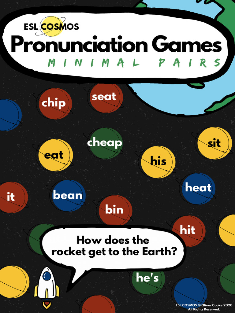 Pronunciation Games: Minimal Pairs | PDF