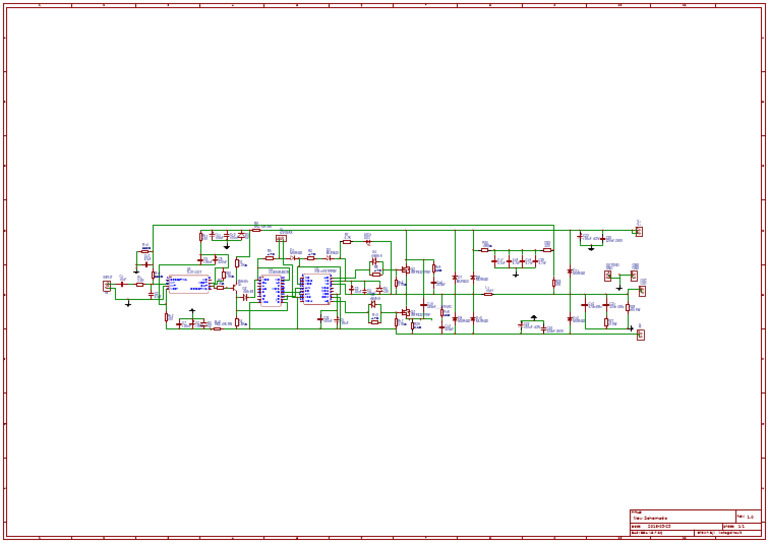 Schematic Class-D-900W Sheet-1 20181106144825 | PDF