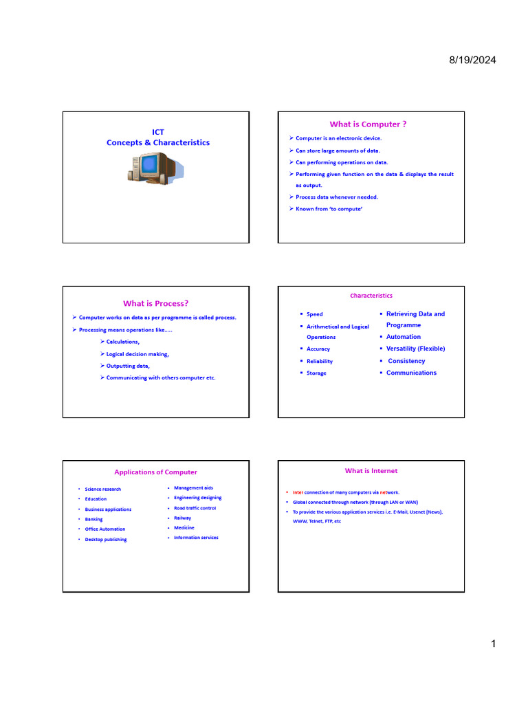 Ict I Theory Pdf
