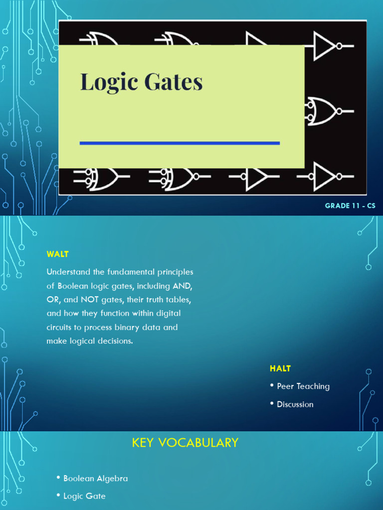 Boolean Logic Pdf