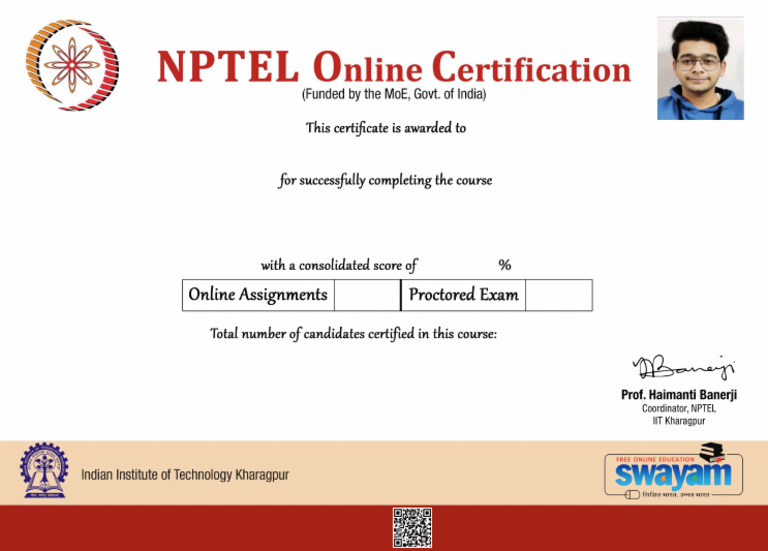 Dbms Certificate | PDF