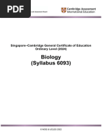 Cambridge AS & A Level Biology 9700 Syllabus | PDF | Mitosis ...