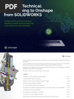 Onshape Workshop 1 Booklet | PDF | Computer File | Computer Aided Design