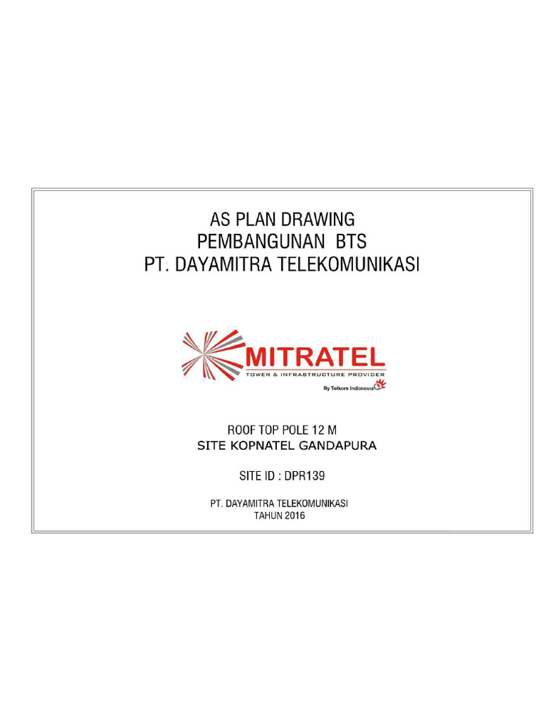 APD Site Gandapura Pole 12m | PDF