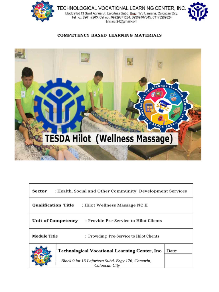 CBC Hilot Wellness | PDF