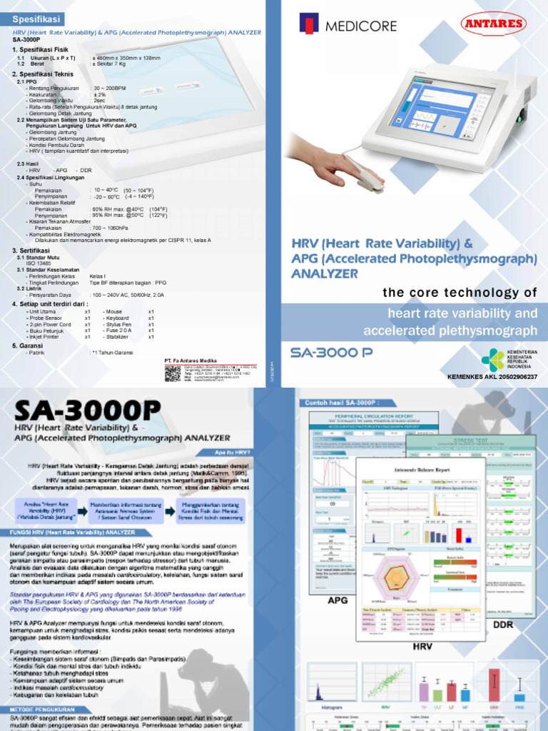 Brosur - MDC SA 3000P - 2023 4E Non RSA | PDF