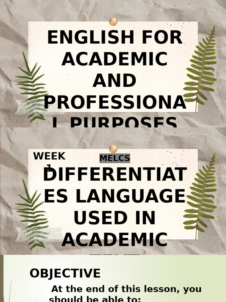 Lesson 1.academic Text | PDF