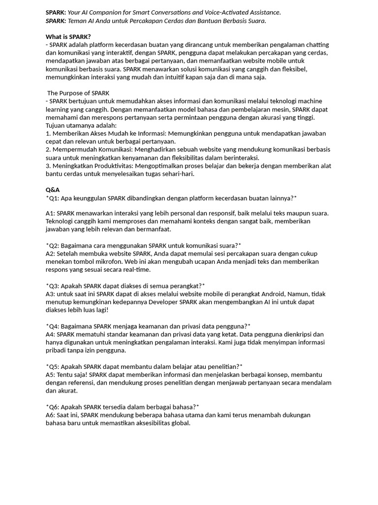 Draft Spark | PDF