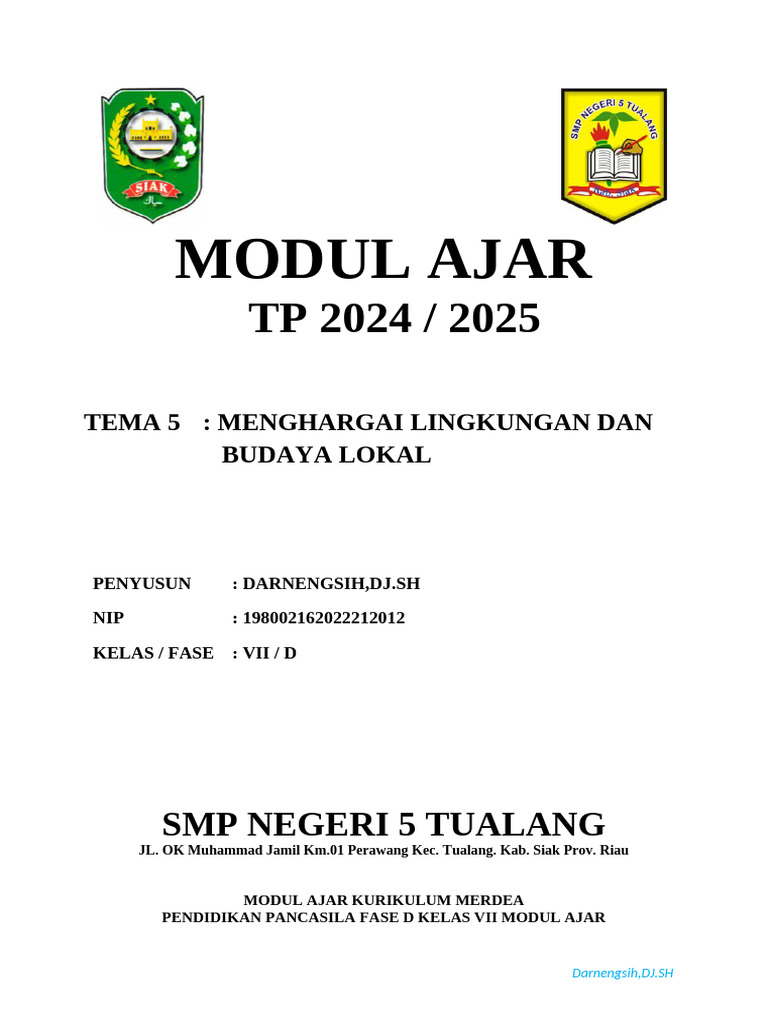 Modul Bab 5 KM Yes | PDF