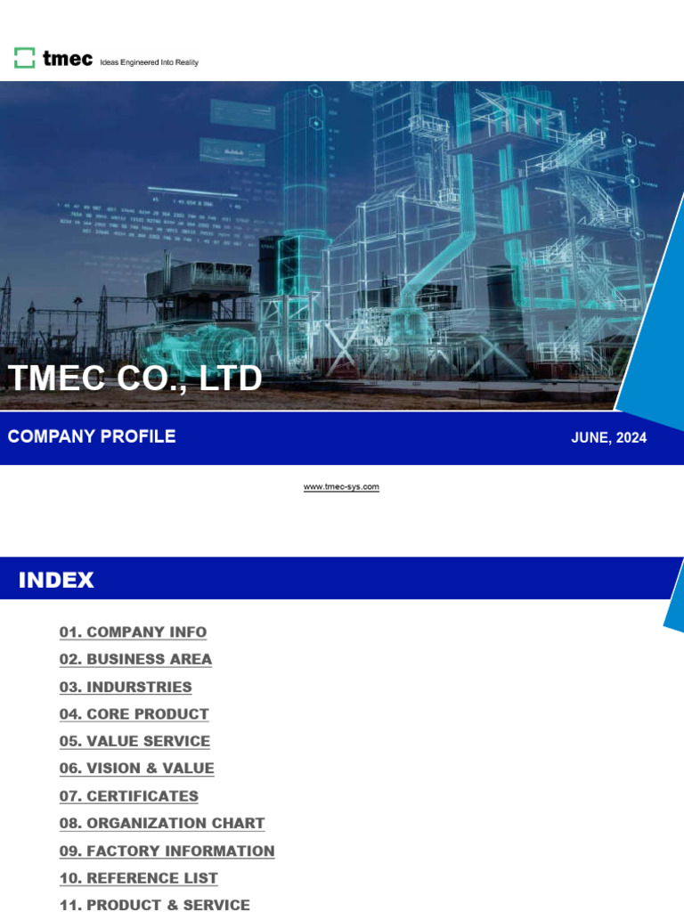 Tmec-Sys Company Introduction | PDF