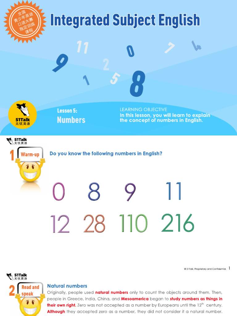 5 Numbers | PDF