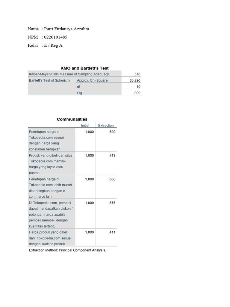 Metode Riset (E) - Putri Firdausya Azzahra | PDF