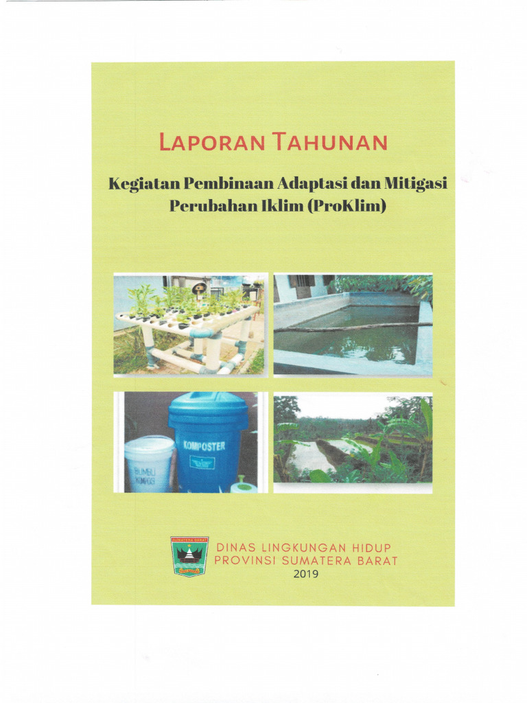 92 Lap Tahunan Proklim 2019 | PDF