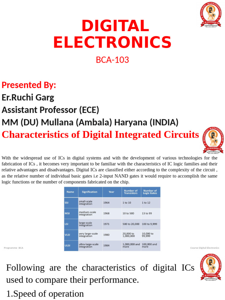 Digital ICs | PDF