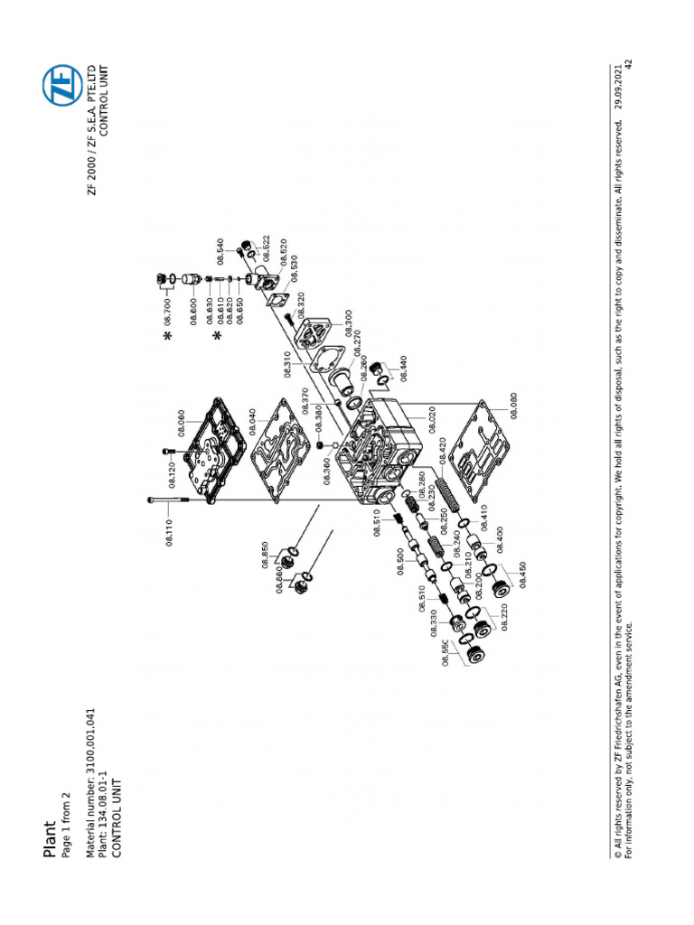 Control Unit Drawing | PDF