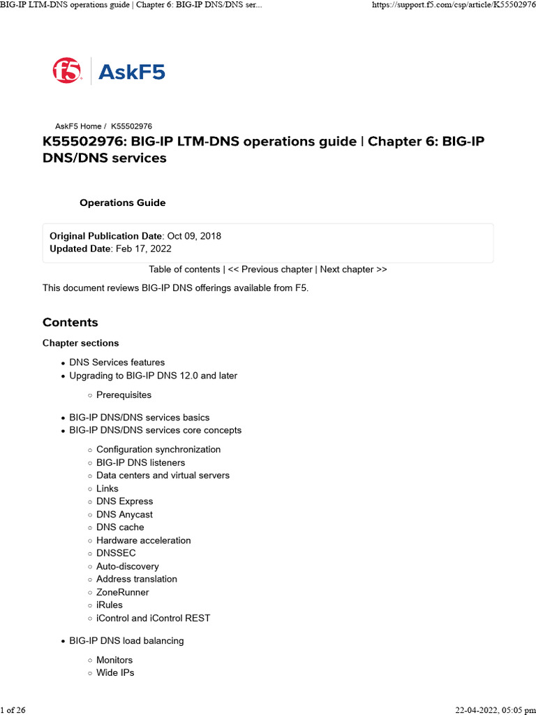 Original Publication Date: Oct 09, 2018 Updated Date: Feb 17, 2022 | PDF