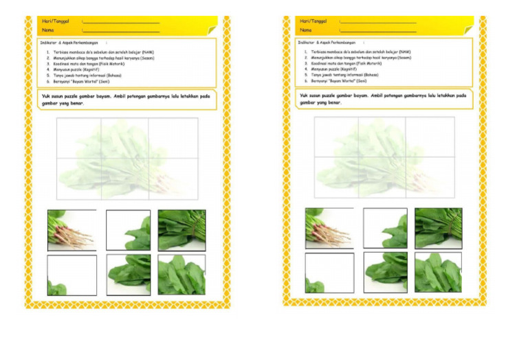 Puzzle Bayam | PDF