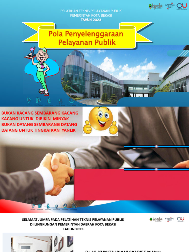 BT Pola Penyelenggaraan Pelayanan Publik - Sista Praja 2023 | PDF