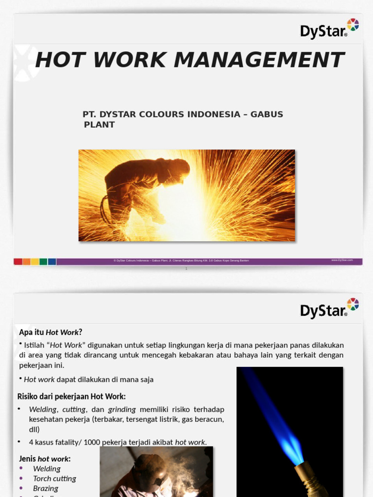 Hot Work Management | PDF