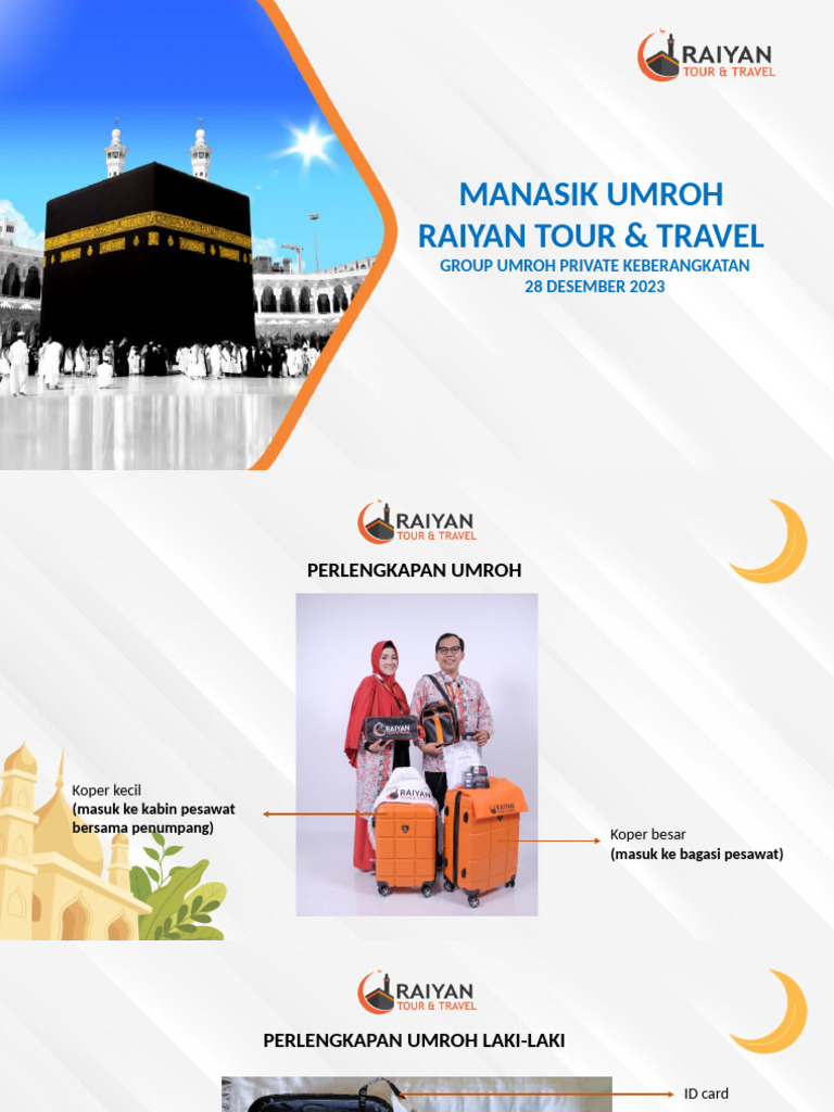 Materi Manasik Umroh 28 Desember 2023 | PDF