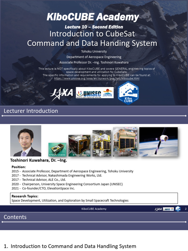 Command and Data Handling System | PDF