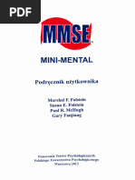 Krótka Skala Oceny Stanu Umysłowego MMSE | PDF