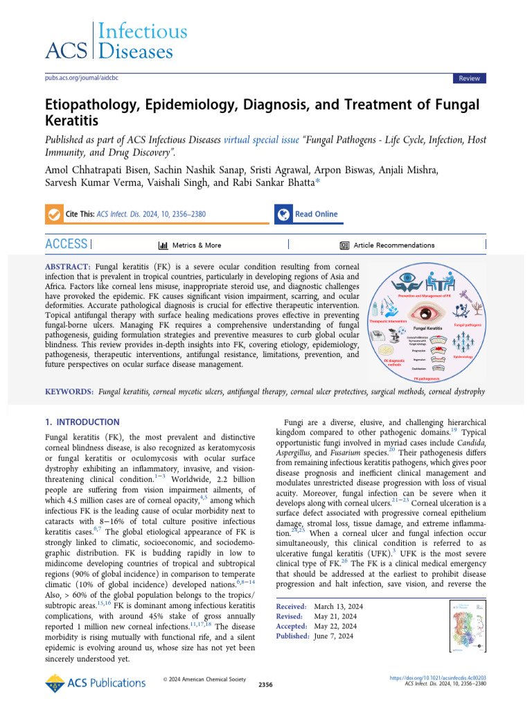 Bisen Et Al 2024 Etiopathology Epidemiology Diagnosis and Treatment of ...