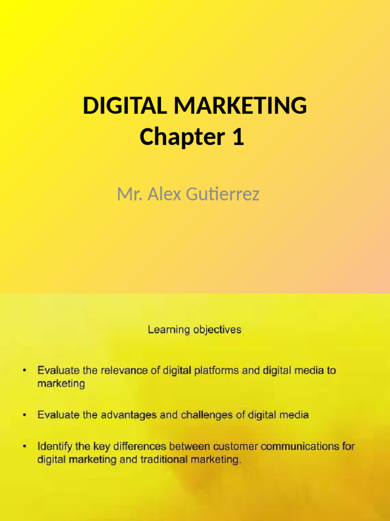 Chapter 1 Digital | PDF