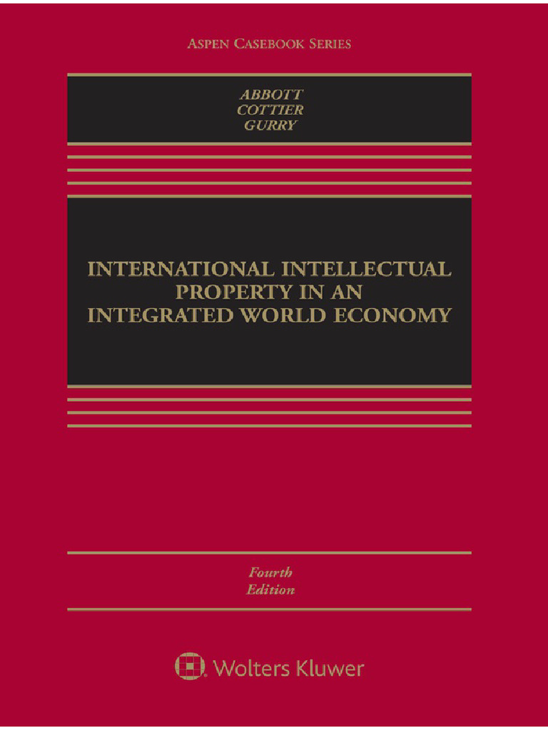 International Intellectual Prop - Frederick M. Abbott | PDF